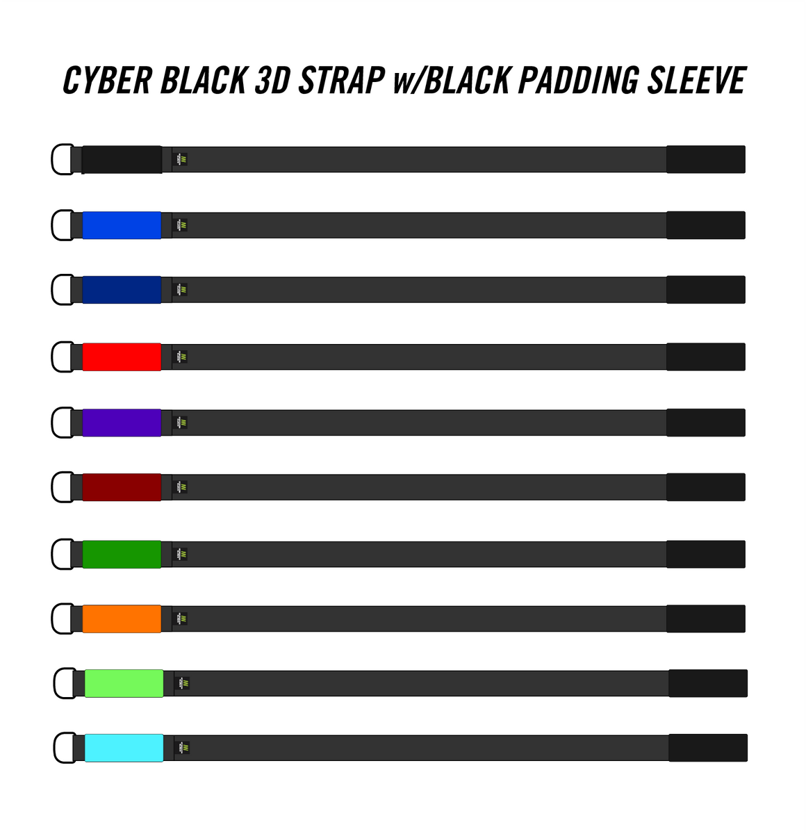 Cyber Black 3D Strap® – Whatsthatstrap.com
